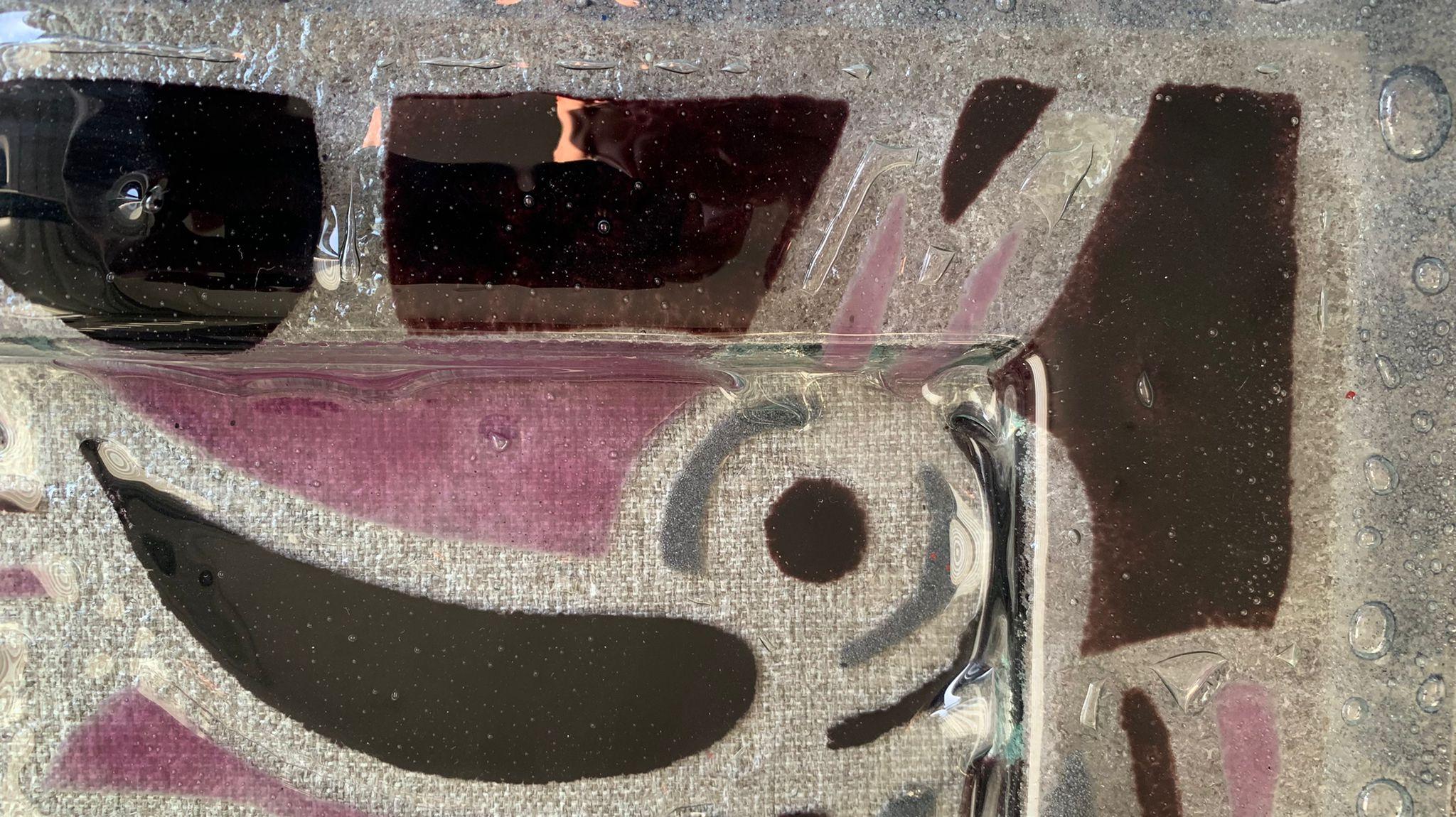 Portuguese Glass Plate by Luis Soares, 21st Century at 1stDibs
