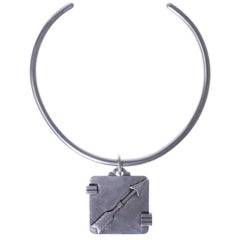 Henry Perichon Brutalist Necklace For Sale at 1stDibs