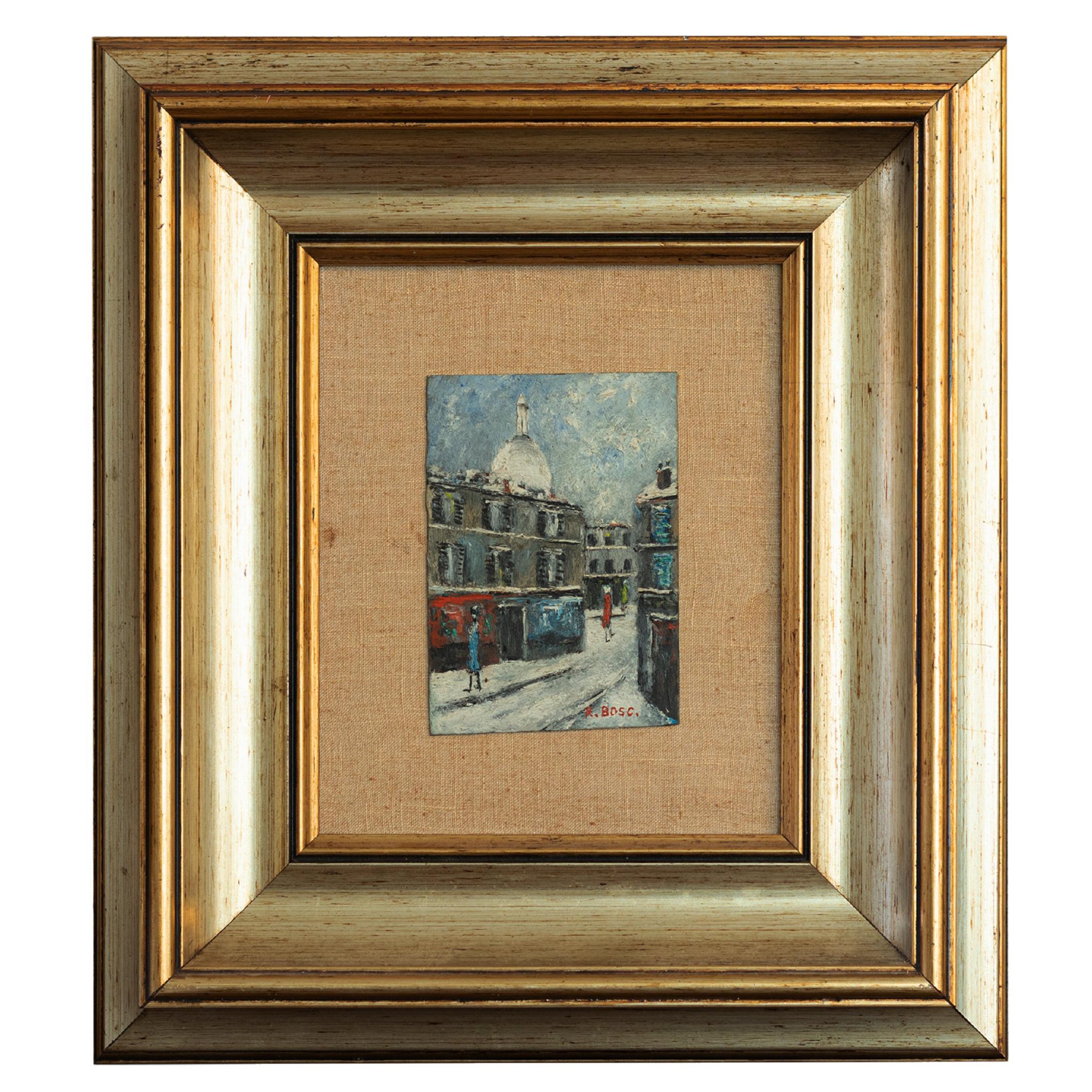 Post Impressionism Paris Painting by François Claver, 20th Century For ...