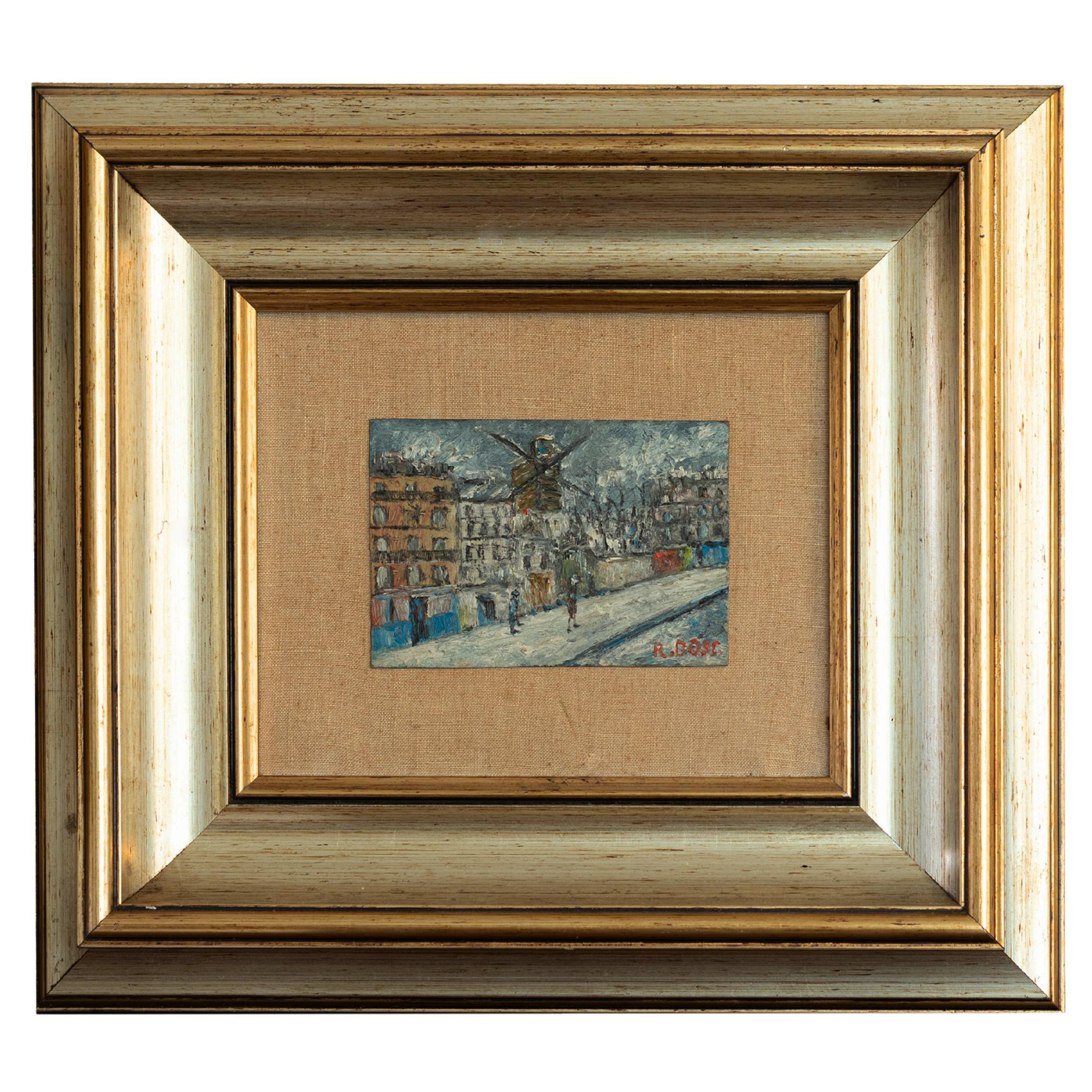 Post Impressionism Paris Painting by François Claver, 20th Century For ...