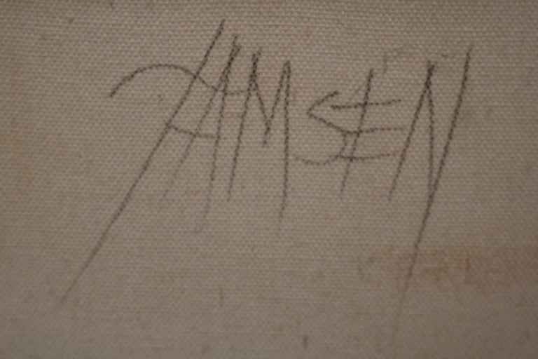 Post-Impressionist Portrait of Working Class African American Man at ...