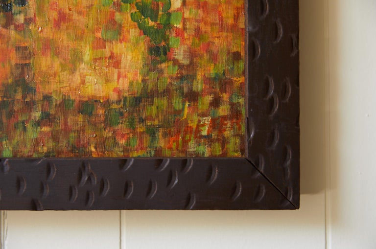 Post Impressionist Still Life of Flowers and Fruit For Sale at 1stDibs