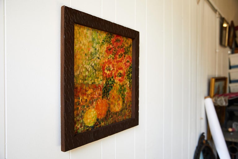 Post Impressionist Still Life of Flowers and Fruit For Sale at 1stDibs