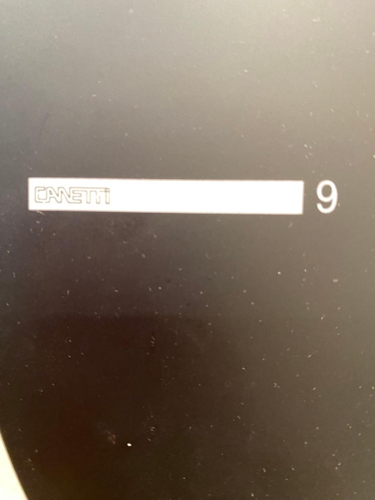 Post Modern Art Time Wall Clock designed by Nicolai Canetti, 1984 For ...