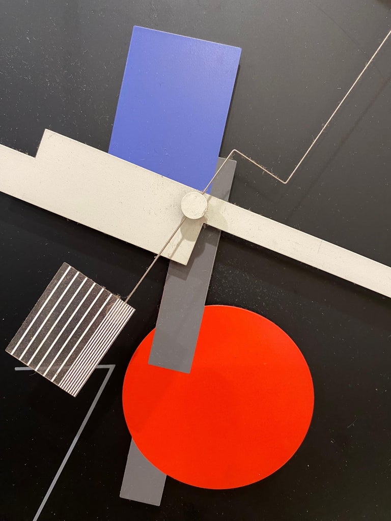 Post Modern Art Time Wall Clock designed by Nicolai Canetti, 1984 For ...