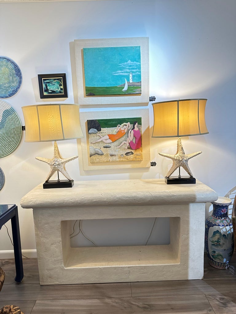 Post Modern Cast Console For Sale at 1stDibs