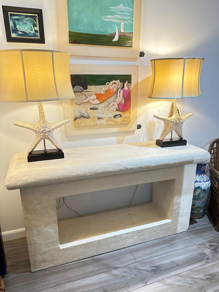 Post Modern Cast Console For Sale at 1stDibs