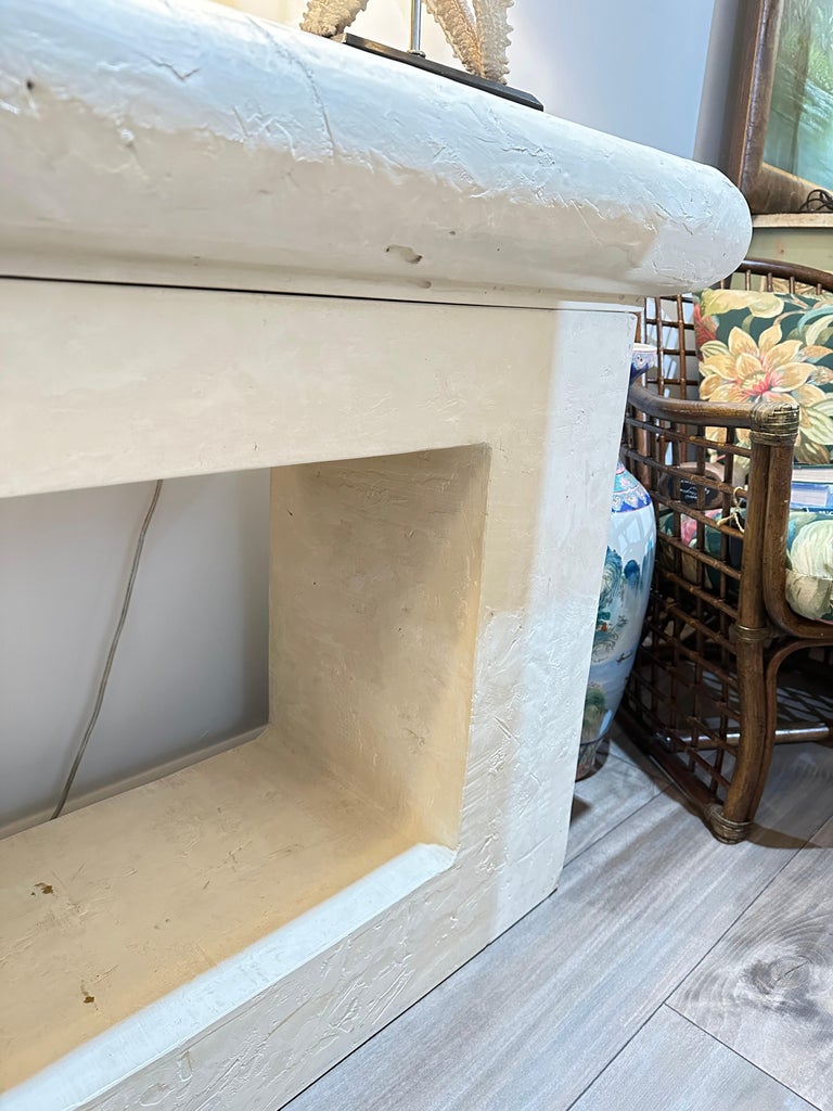 Post Modern Cast Console For Sale at 1stDibs