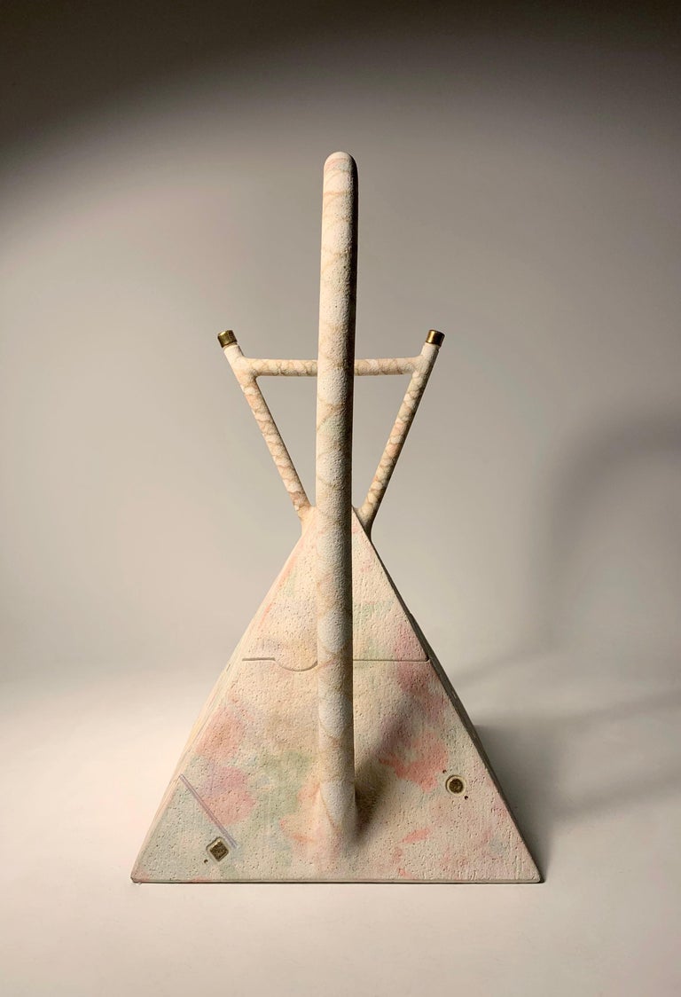 Post Modern Ceramic Covered Box by Listed Artist David B. Ward For Sale ...