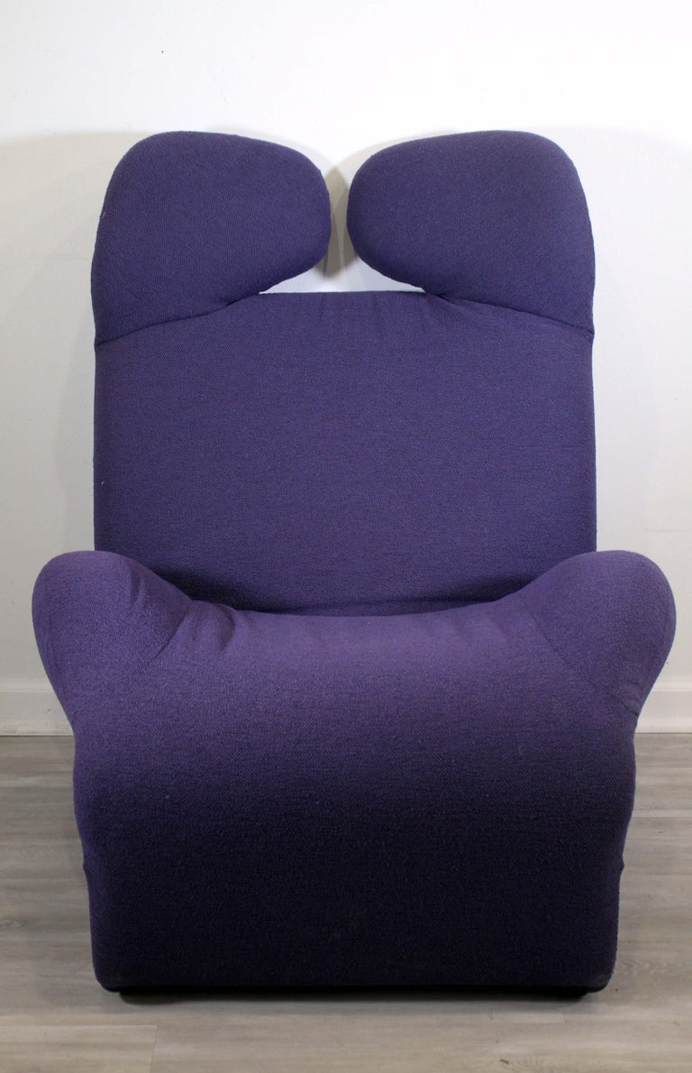 Post Modern Contemporary Purple Cassina Wink Chair Italy For Sale at ...