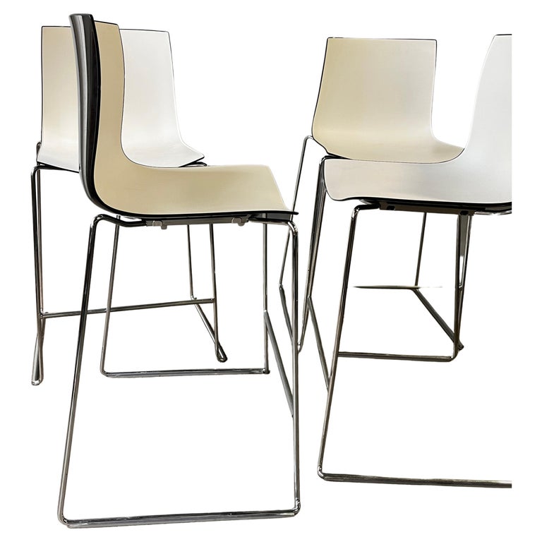 Post Modern Counter Stools Italy (4 Available) For Sale at 1stDibs