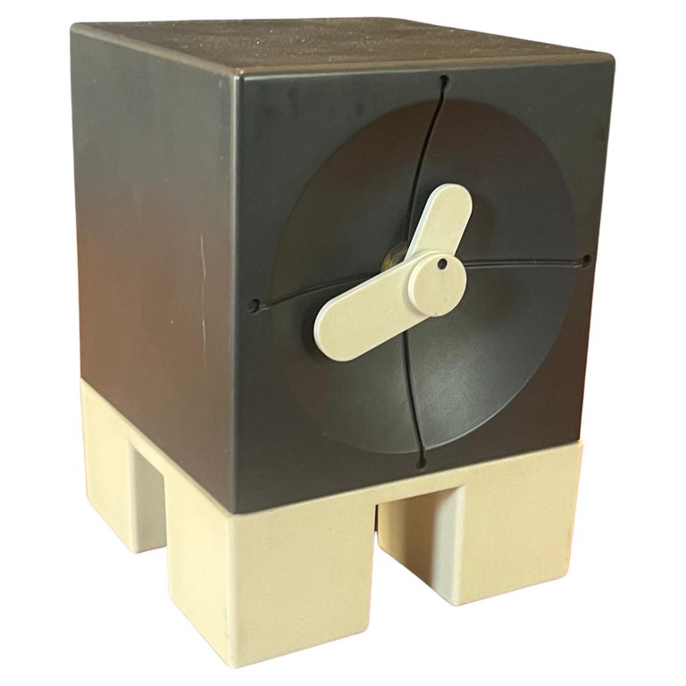 Post-Modern Desk Clock by ETC USA For Sale at 1stDibs