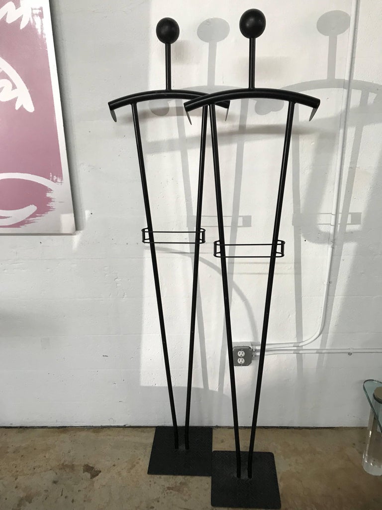 Struttura Due Post Modern Figural Valet Stand or Coat Rack For Sale at ...