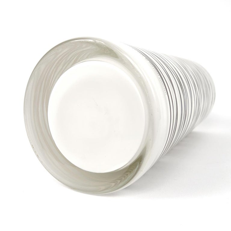 Post-Modern Glass Vase by Marco Susani for HWC Egizia by Sottsass ...