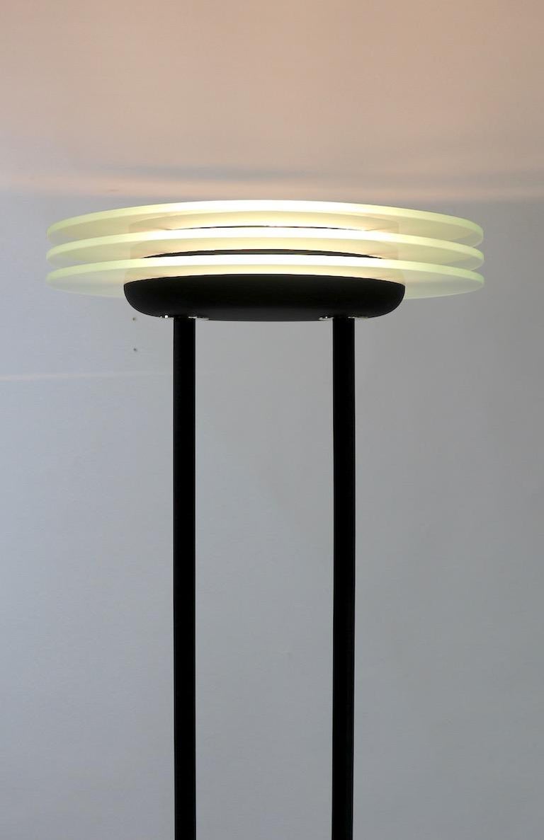 Postmodern Halogen Floor Lamp Torchiere at 1stDibs