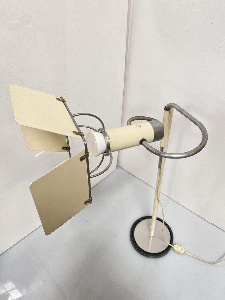 Post Modern Italian Floor Lamp with Hollywood Style Barn Doors For Sale ...