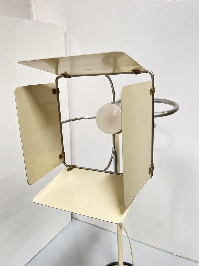 Post Modern Italian Floor Lamp with Hollywood Style Barn Doors For Sale ...