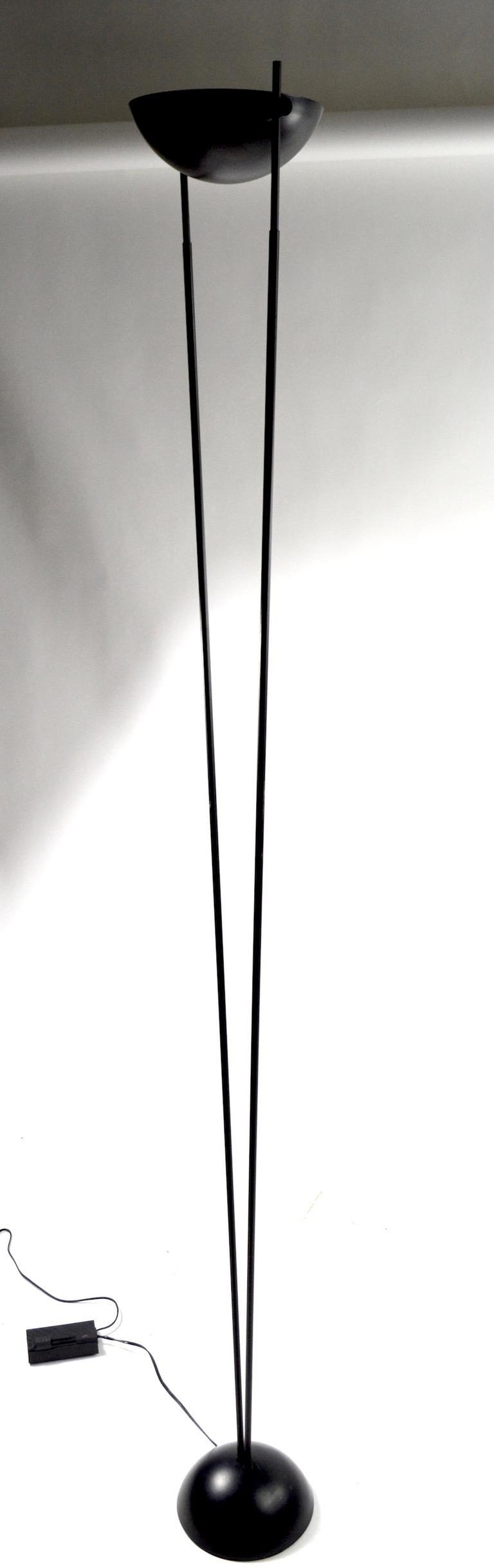 Post Modern Italian Halogen Floor Lamp by Relux at 1stDibs