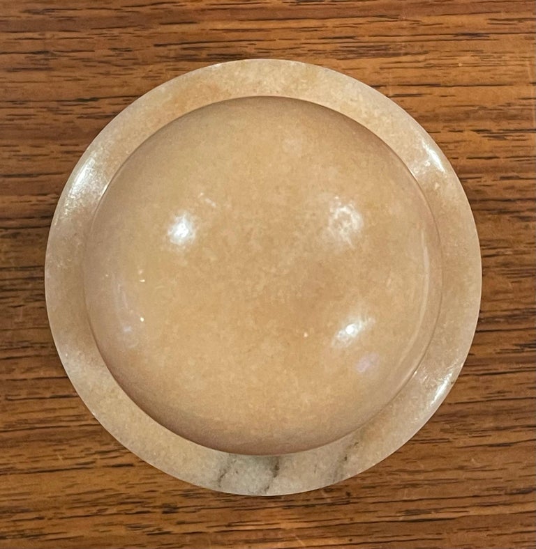 Post-Modern Italian Marble Column Paperweight For Sale at 1stDibs