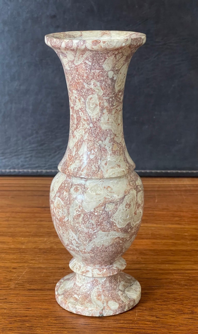 Post-Modern Italian Marble Vase For Sale at 1stDibs