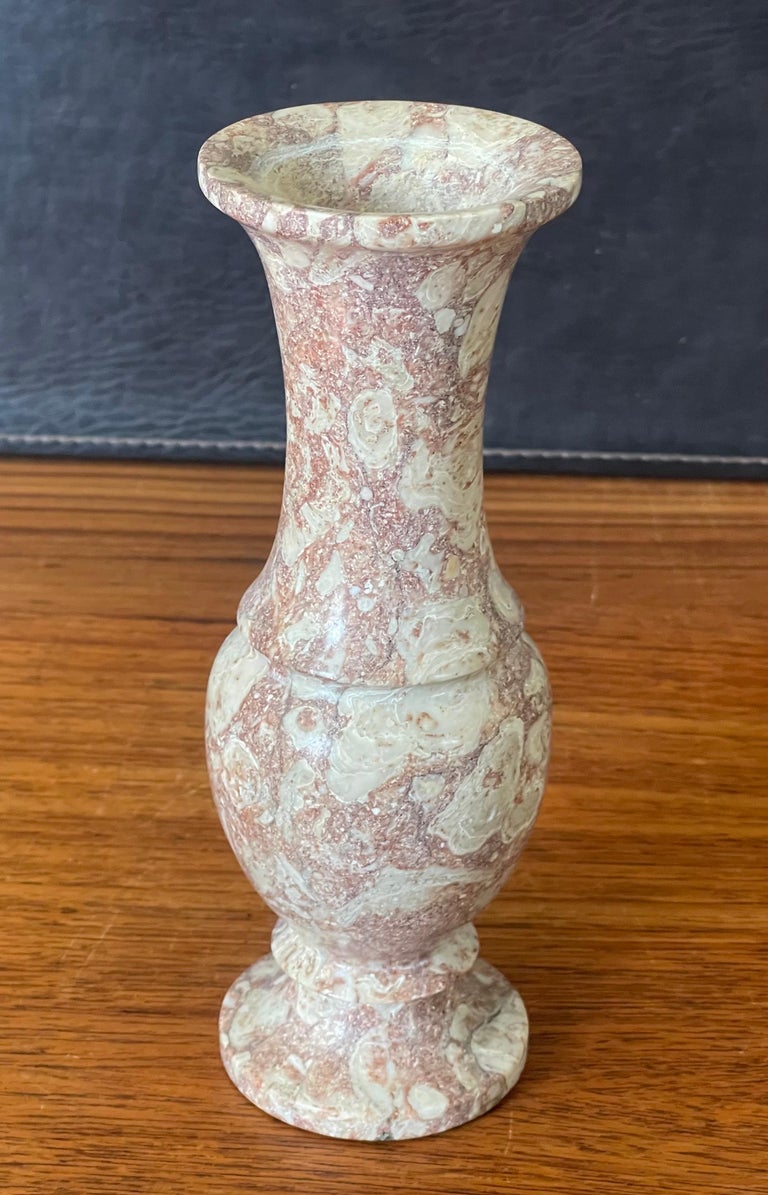 Post-Modern Italian Marble Vase For Sale at 1stDibs