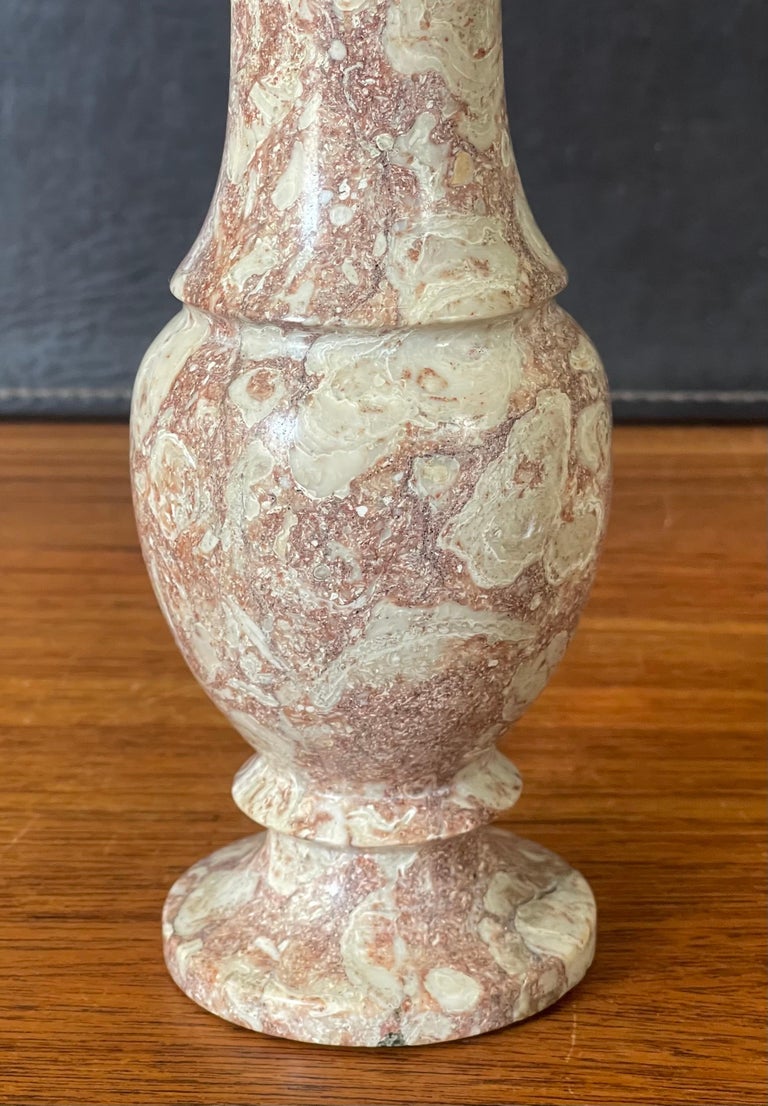 Post-Modern Italian Marble Vase For Sale at 1stDibs