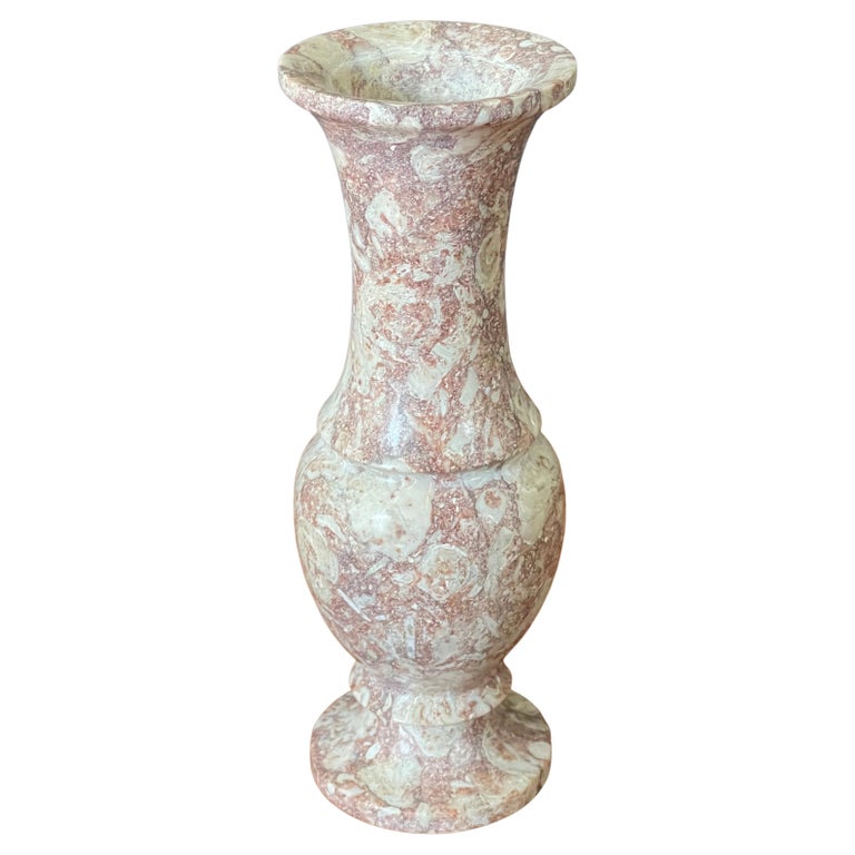 Post-Modern Italian Marble Vase For Sale at 1stDibs