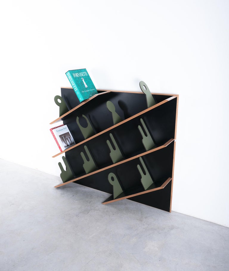 Post-modern Library Shelf System, Italy, 1980 For Sale at 1stDibs