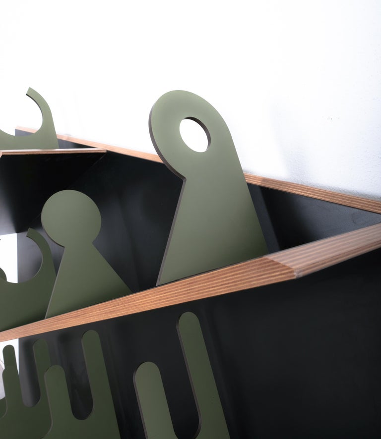 Post-modern Library Shelf System, Italy, 1980 For Sale at 1stDibs