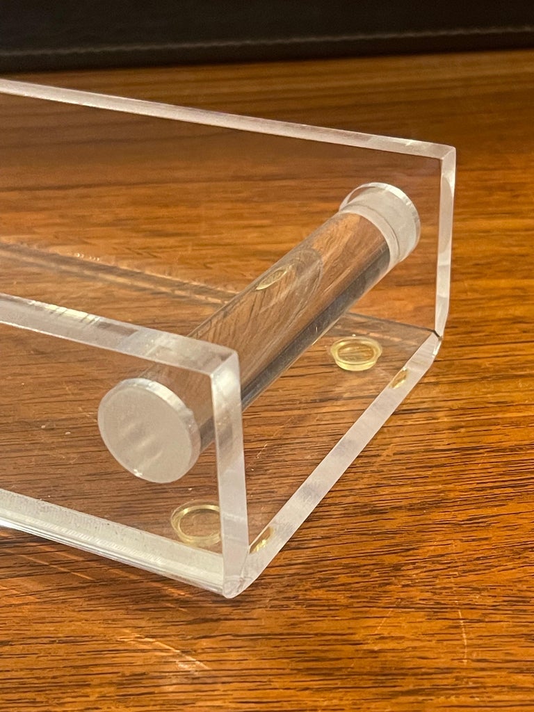 Post-Modern Lucite Bath Tray For Sale at 1stDibs