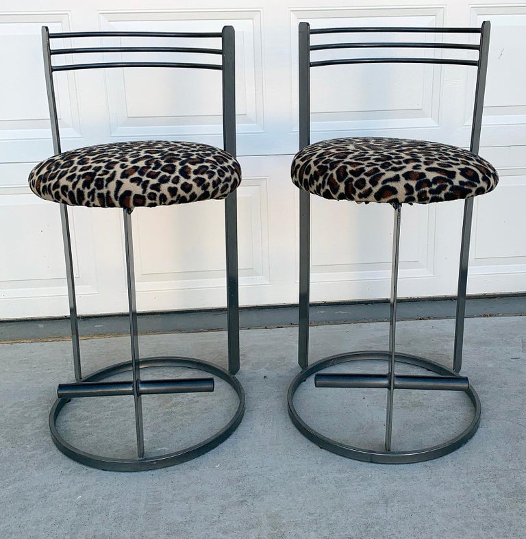Postmodern Memphis Milano Style Bar Stools, a Pair at 1stDibs | post ...