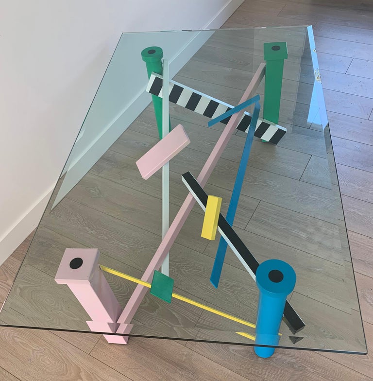 Postmodern Memphis Milano Style Coffee Table at 1stDibs | memphis style ...