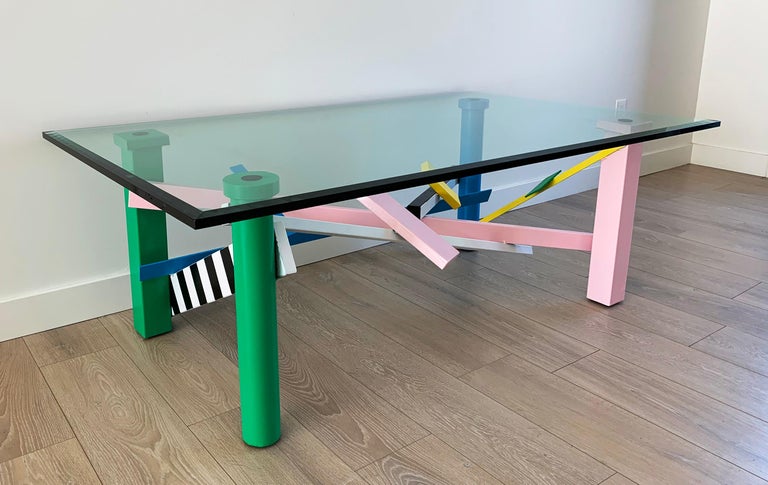 Postmodern Memphis Milano Style Coffee Table at 1stDibs | memphis style ...