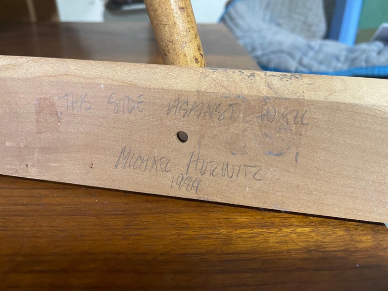 Post Modern Memphis “Ouzo” Wall Cabinet by Artist Michael Hurwitz 1984 ...