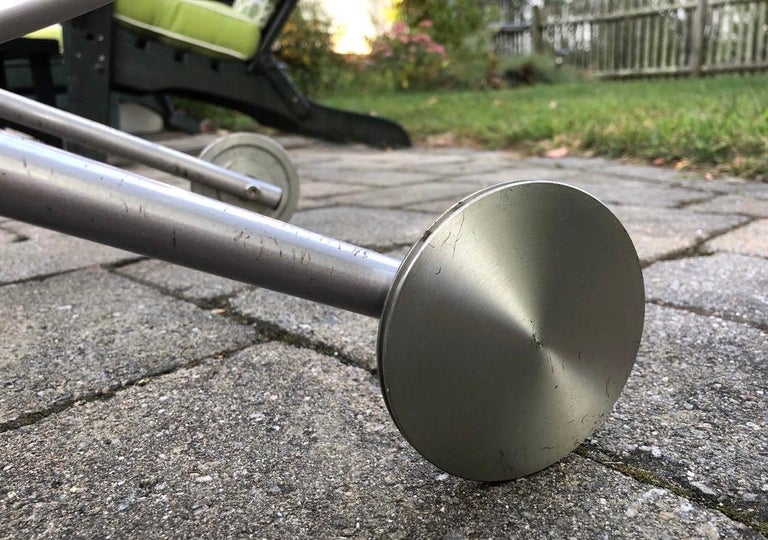 Postmodern Memphis Style Peter Maly Side Table Magazine Holder Ligne ...