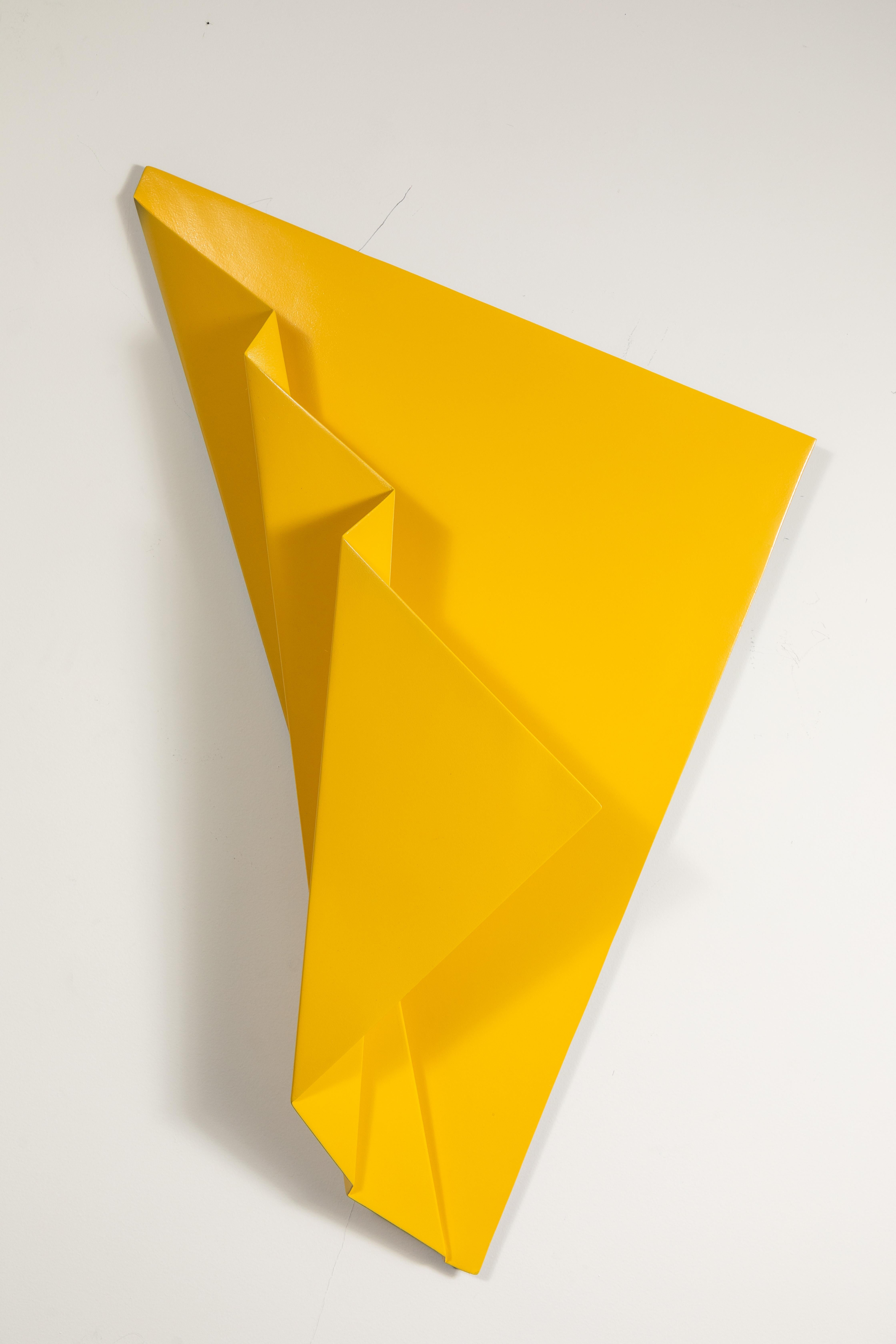 Postmodern Metal Wall Sculpture by Ellie Riley, 1995 at 1stDibs