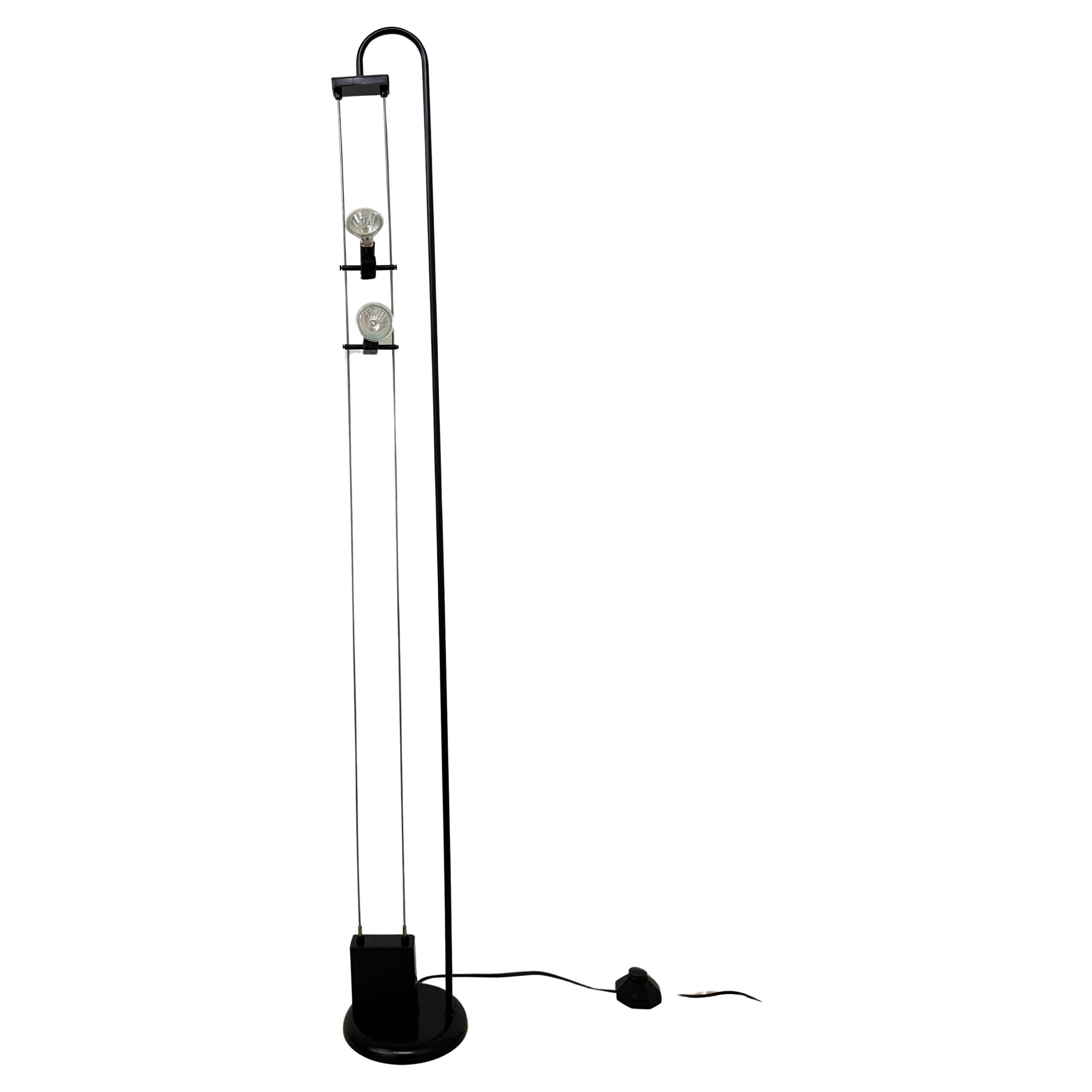 Post modern minimalist design floor lamp , 1980s For Sale at 1stDibs