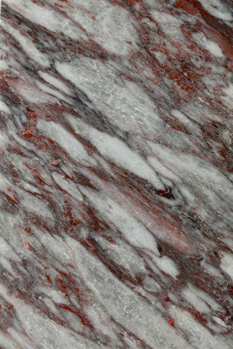 Post Modern Norwegian Fauske Marble Two Piece Sculptural Coffee Table ...