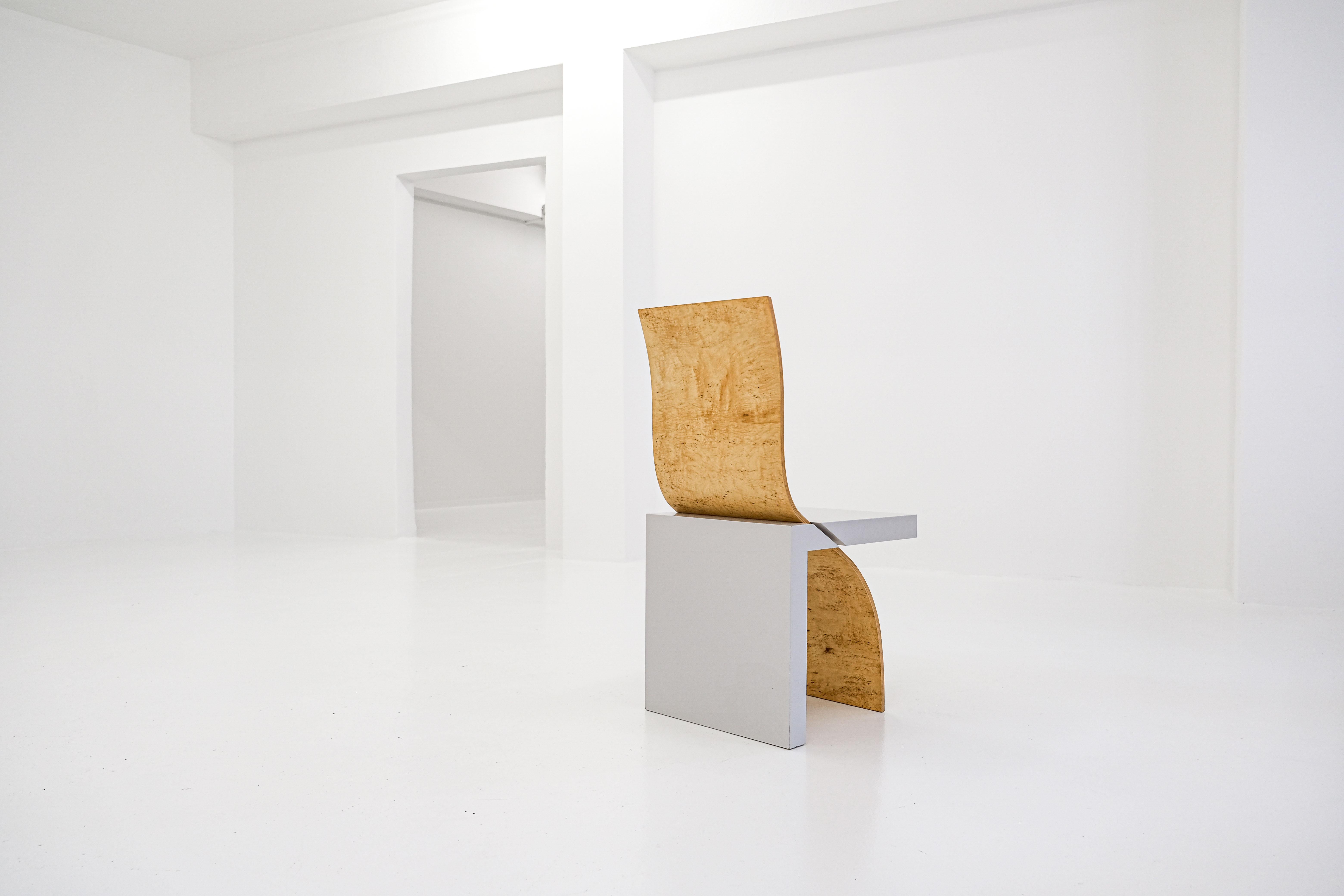 Post-Modern Object Chair Leda by Angela Oedekoven, Limited Edition of ...