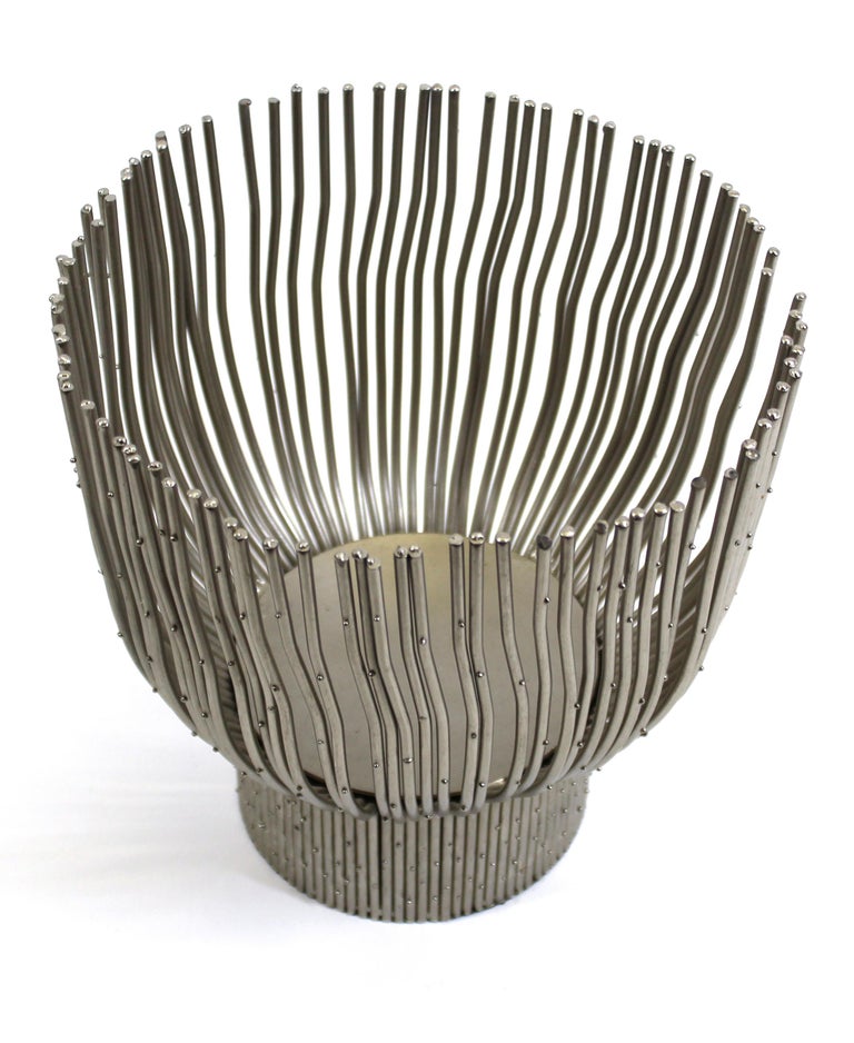 Postmodern Organic Metal Bowls at 1stDibs
