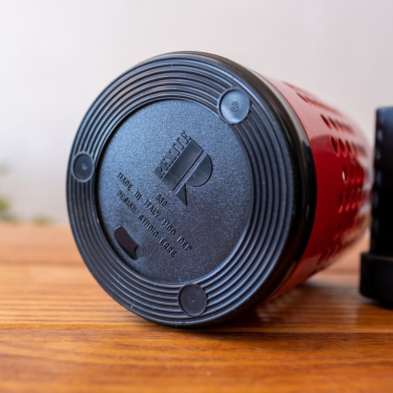 Postmodern Perforated Desk Set by Barbieri and Marianelli for Rexite at ...