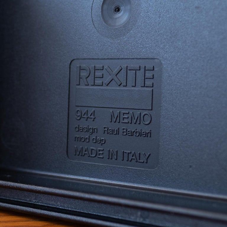 Postmodern Perforated Desk Set by Barbieri and Marianelli for Rexite at ...