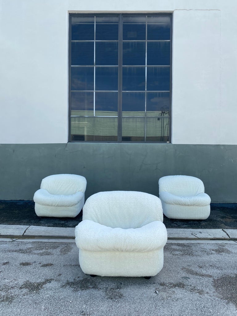Post Modern Pod Lounge Chairs, 3 Available For Sale at 1stDibs