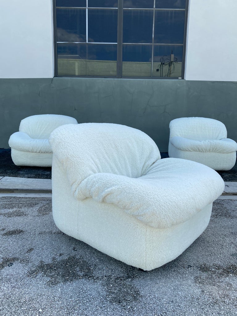 Post Modern Pod Lounge Chairs, 3 Available For Sale at 1stDibs