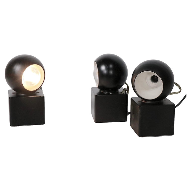 Post Modern Roxter Eyeball Spotlight Desk Lamp Model 7039, circa 1970s ...