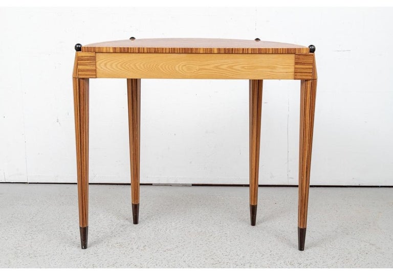Post Modern Style Demilune Console and Mirror After Michael Graves For ...