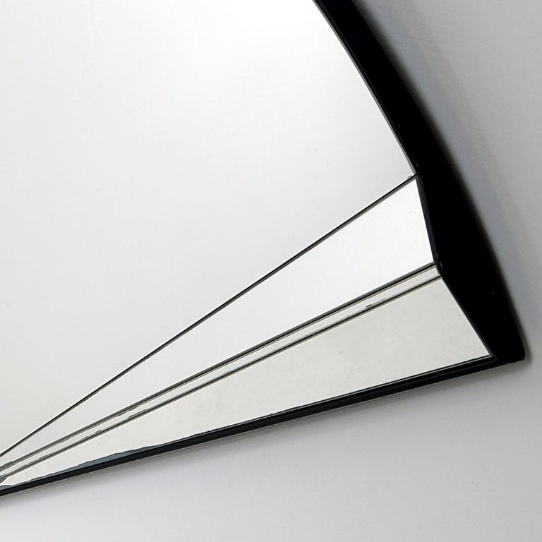 Post-Modern Wall Mirror in the Shape of a Handheld Fan For Sale at ...