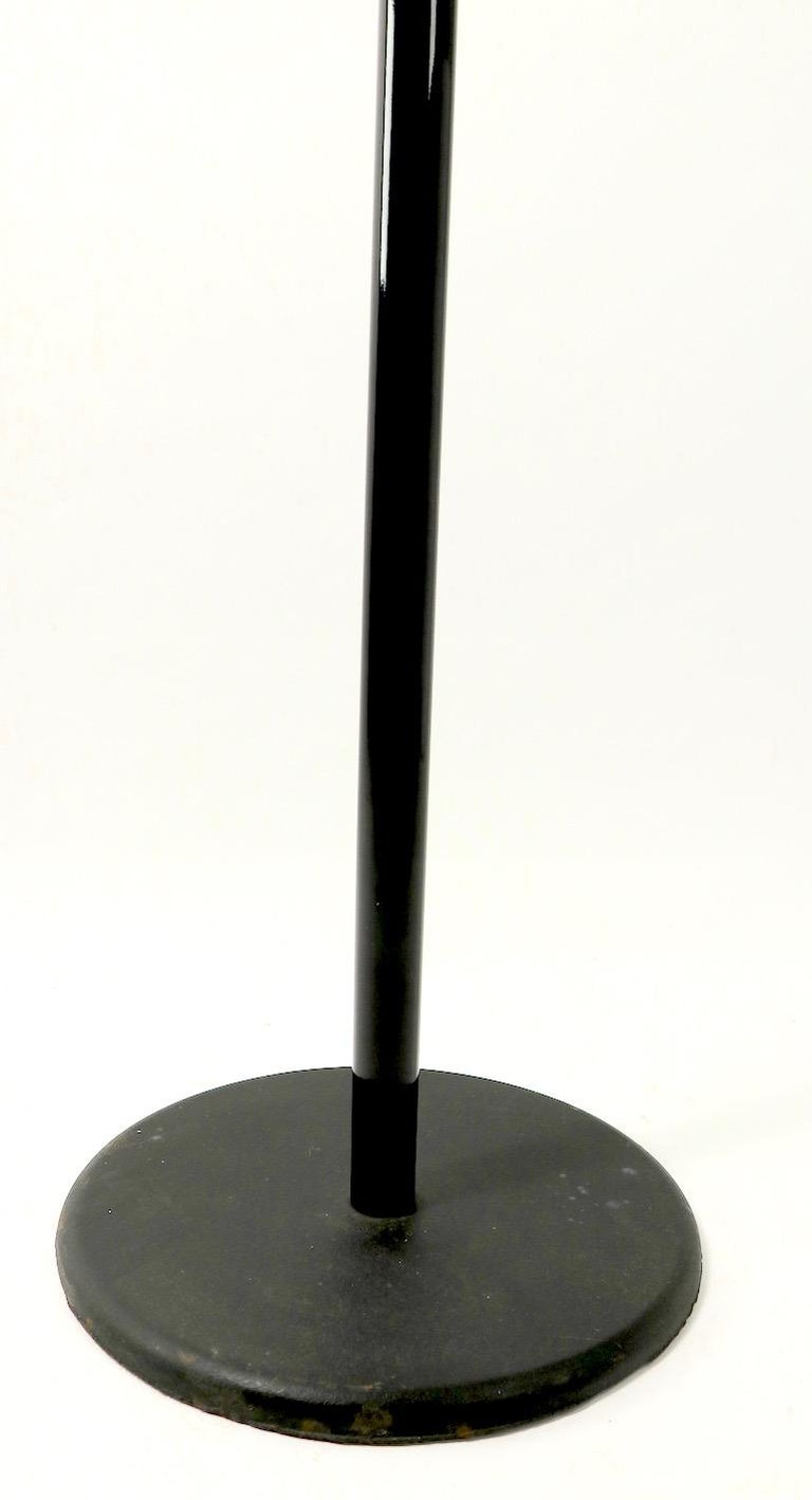 Post Modernist Italian Black Lacquered Coat Tree Stand at 1stDibs