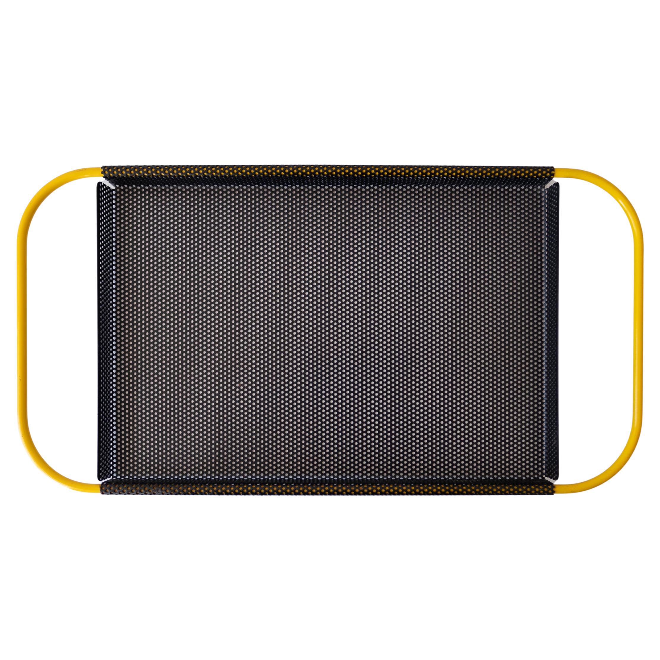 Rare Mid-Century Perforated Metal Tray by Mathieu Matégot at 1stDibs