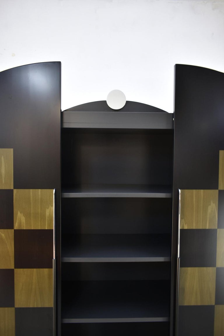 Postmodern Architectural Cabinet 'Cubic' by Peter Maly, Germany, 1980s ...